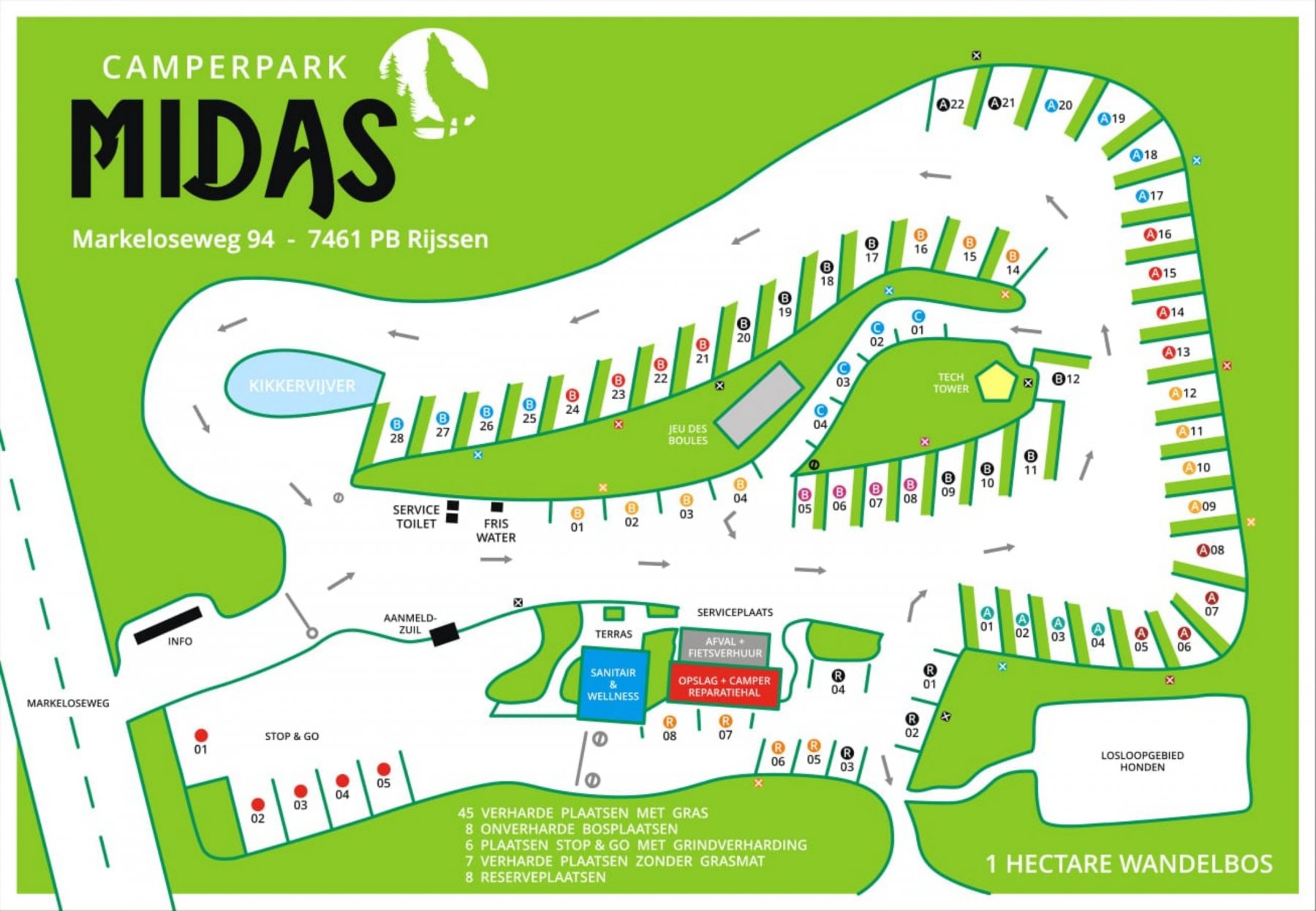 Camping-app.eu: Camperpark Midas Rijssen-Holten Netherlands